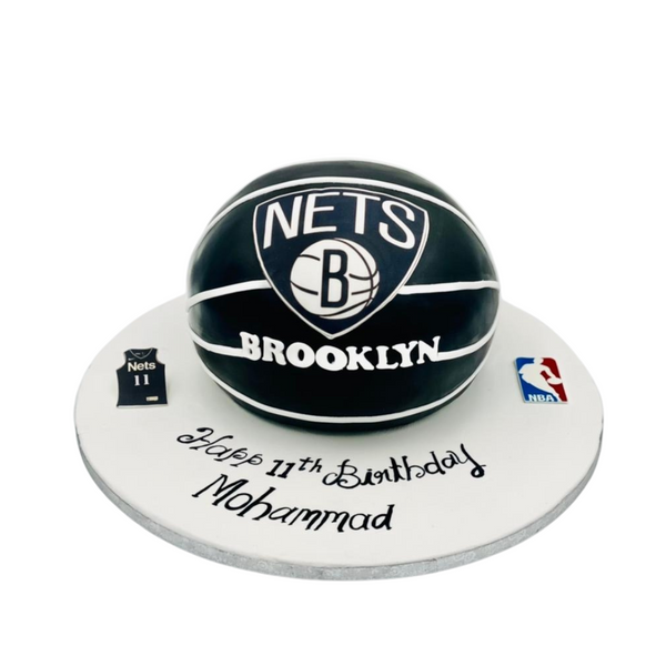 Brooklyn Nets Cake | Birthday Cake In Dubai | Cake Delivery – Mister Baker