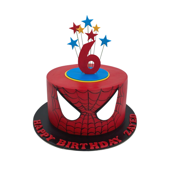 spider man cake template