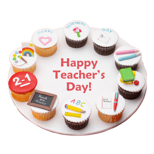 Happy Teacher’s Day Cupcake Board – Mister Baker
