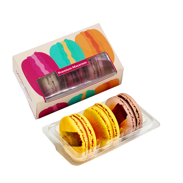 Exotic Fruits 3pc Macarons – Mister Baker