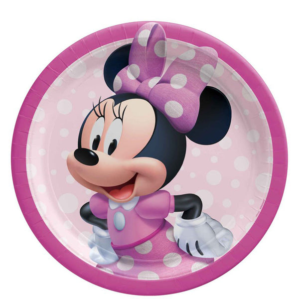 Minnie Mouse Forever Round Paper Plates – Mister Baker