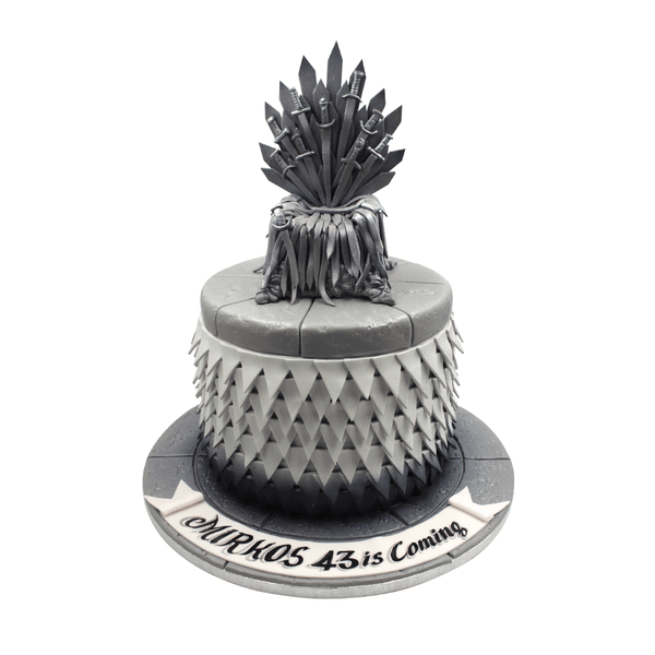 Iron Throne Cake | Birthday Cake In Dubai | Cake Delivery – Mister Baker