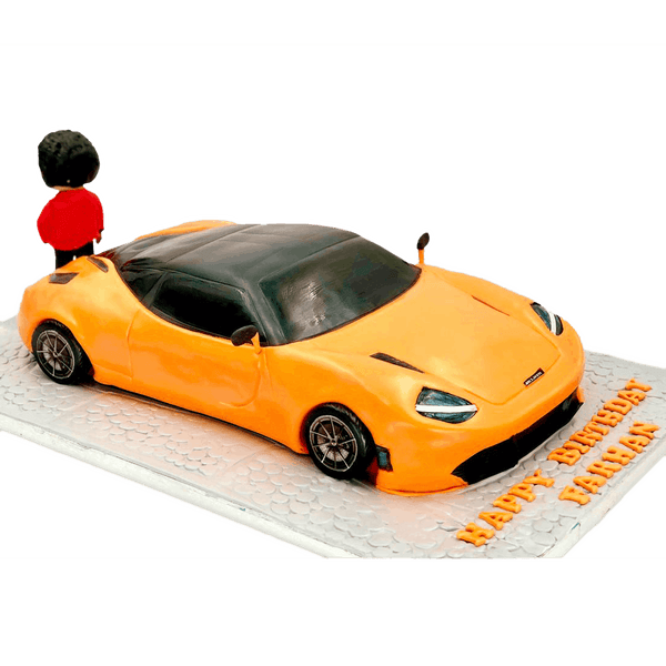 Yellow Car Cake | Birthday Cake In Dubai | Cake Delivery – Mister Baker