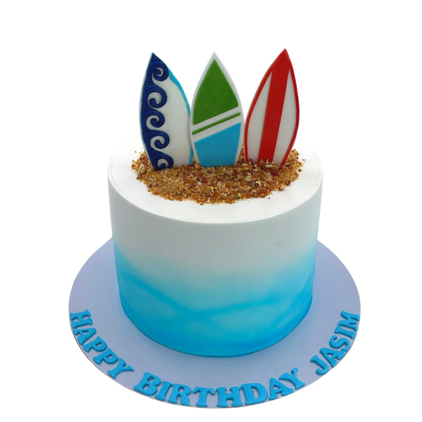 Surfers Cake | Birthday Cake In Dubai | Cake Delivery – Mister Baker