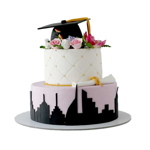 Skyline Graduation Cake | Graduation Cake 2022 – Mister Baker